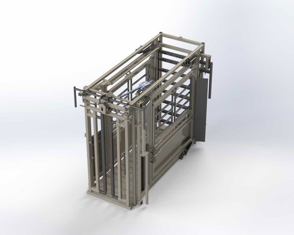 Top Hand Self-Catch Squeeze Chute