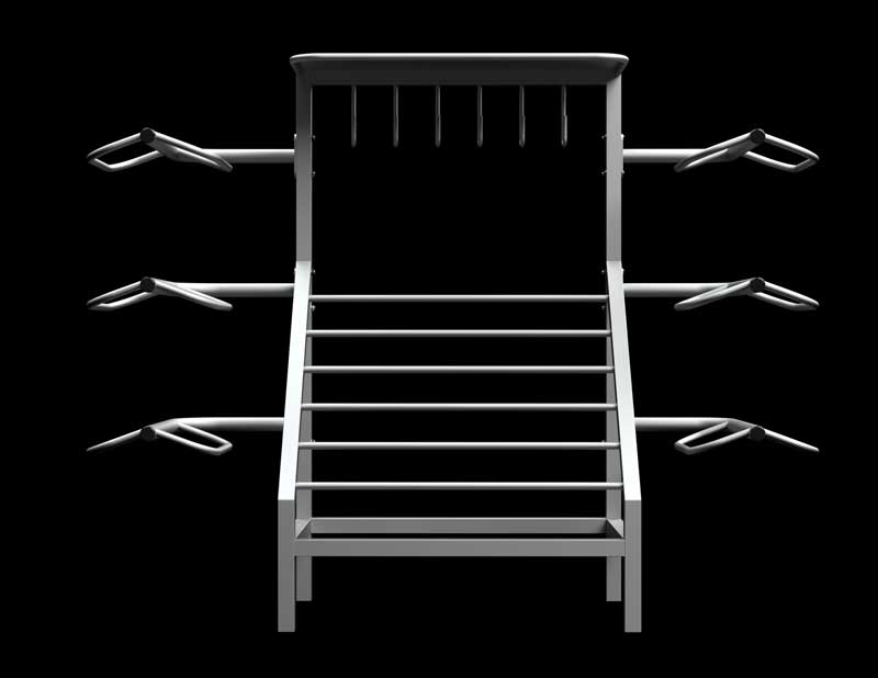 Saddle Rack – RED RIVER ARENAS