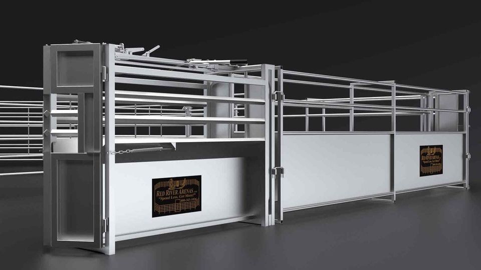 Roping Chutes, Extensions/Leadups, Stripping Chutes, & Boxes